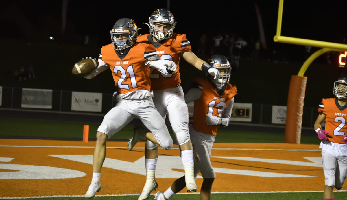 Skyridge football wraps up regular season with shutout of AF | News ...
